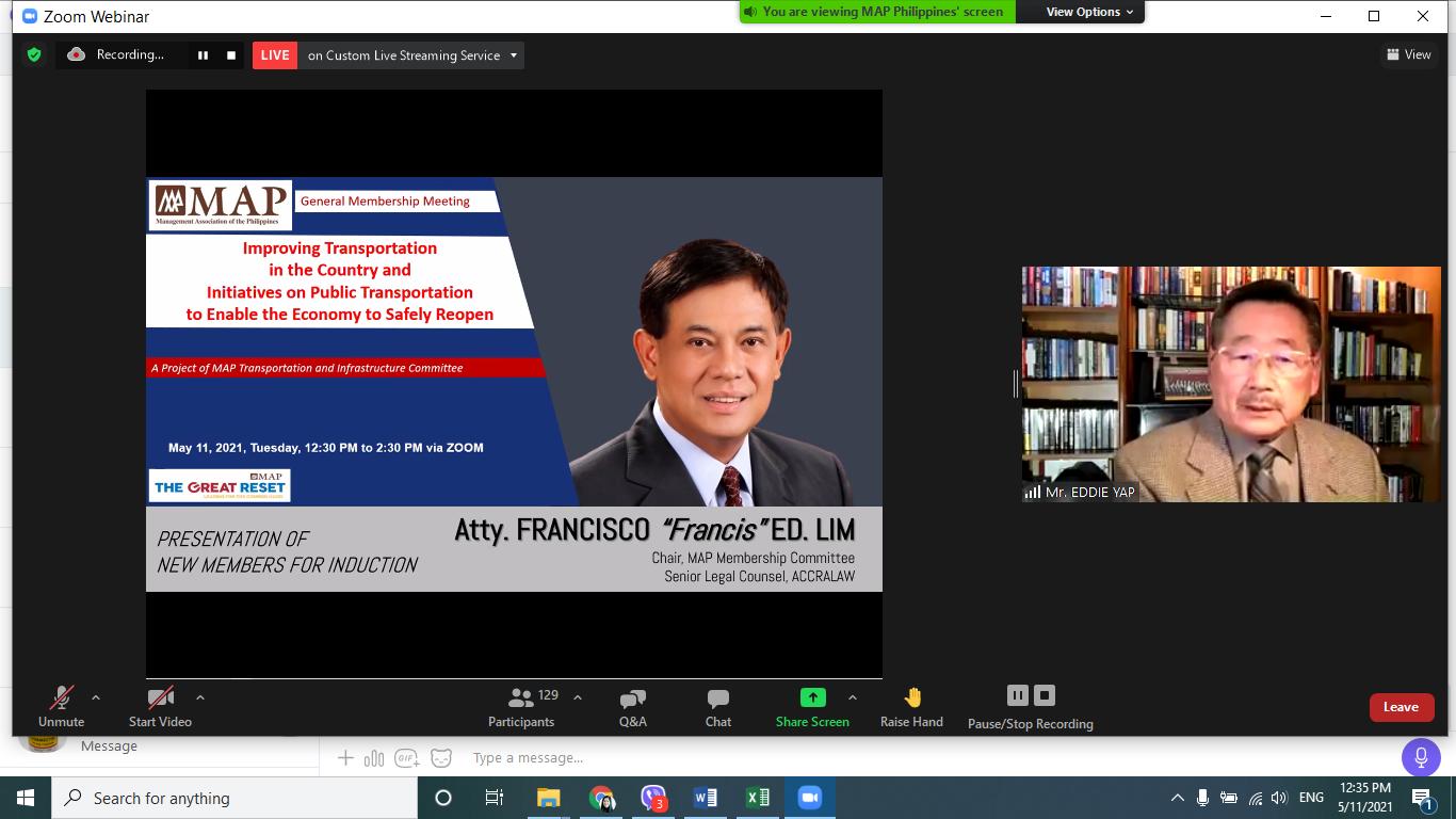MAP GMM - May 11, 2021 - Management Association of the Philippines