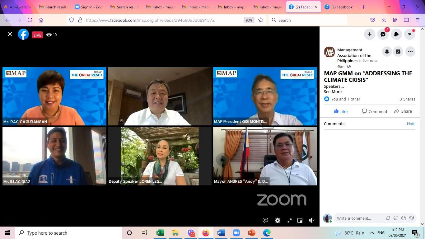 MAP GMM - June 8, 2021 - Management Association of the Philippines